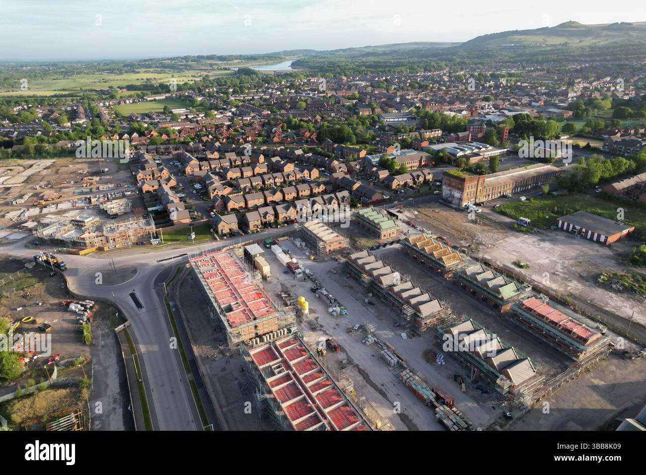 New Build Homes in England 2025 – Aerial View of UK Housing Development ...