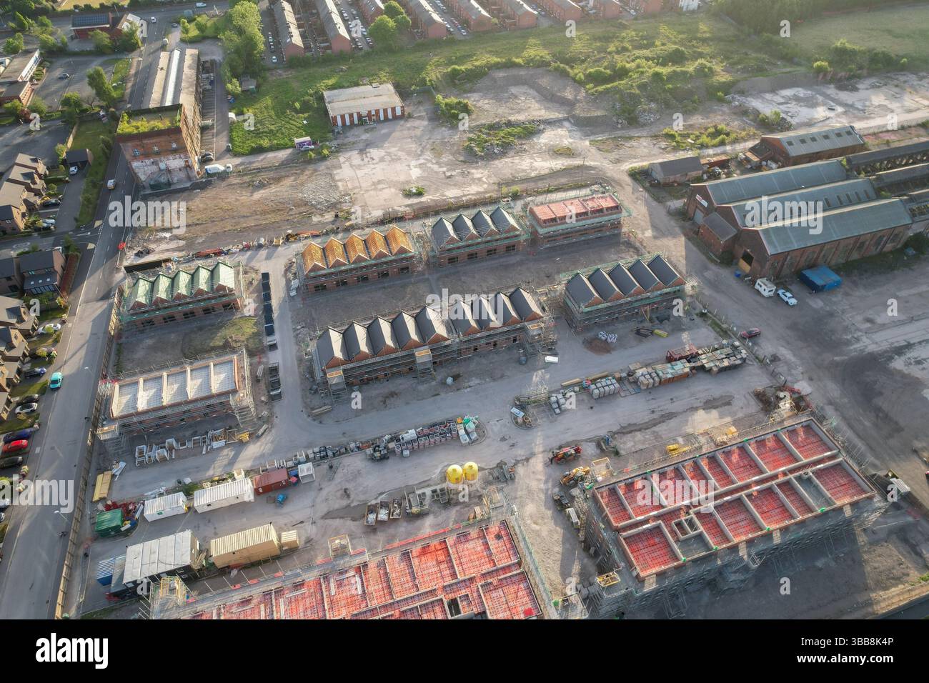 New Build Homes in England 2025 – Aerial View of UK Housing Development ...