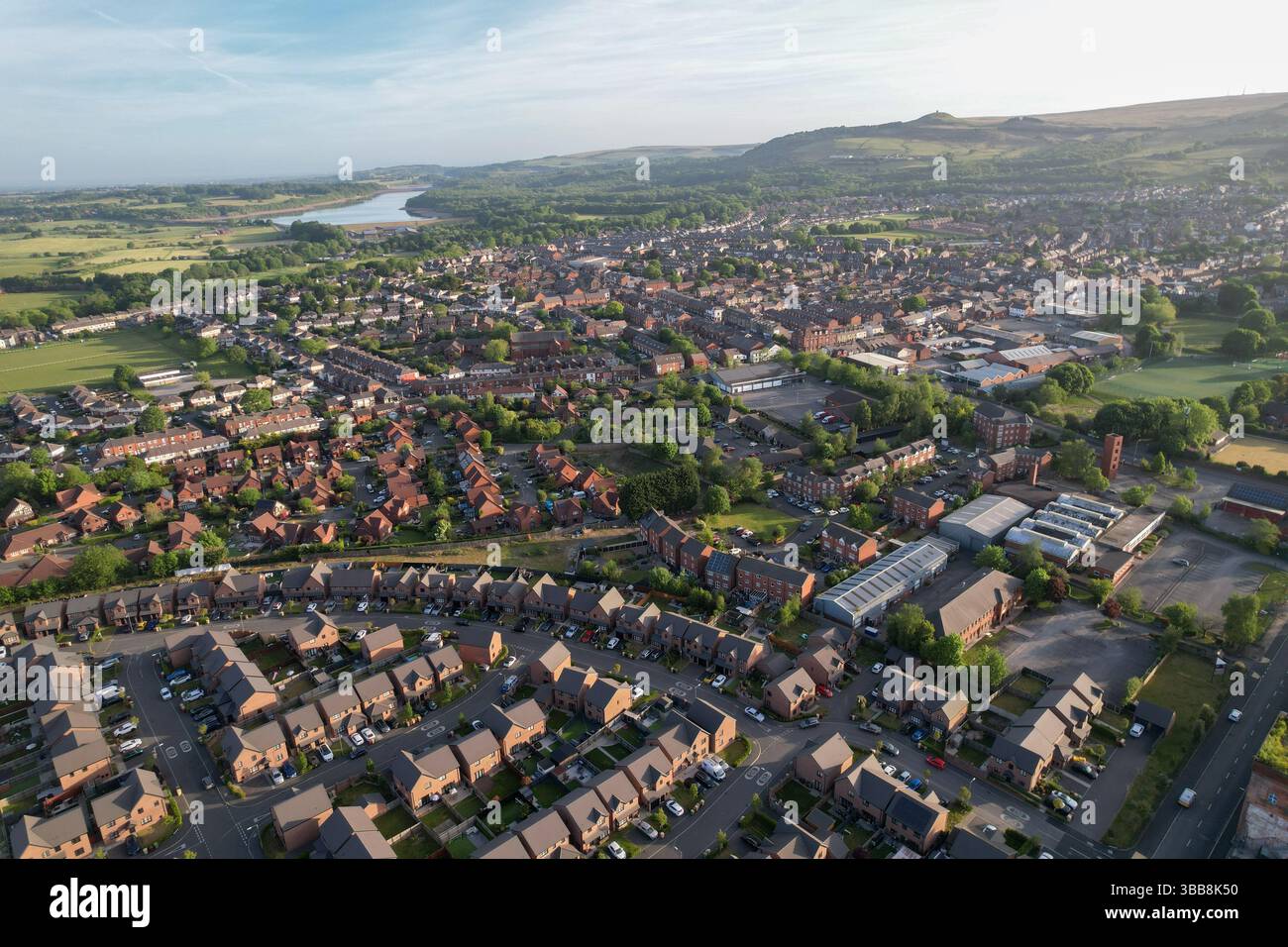 New Build Homes in England 2025 – Aerial View of UK Housing Development ...