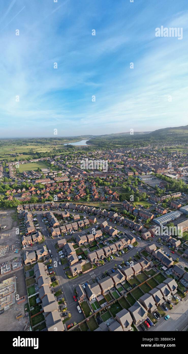 New Build Homes in England 2025 – Aerial View of UK Housing Development ...