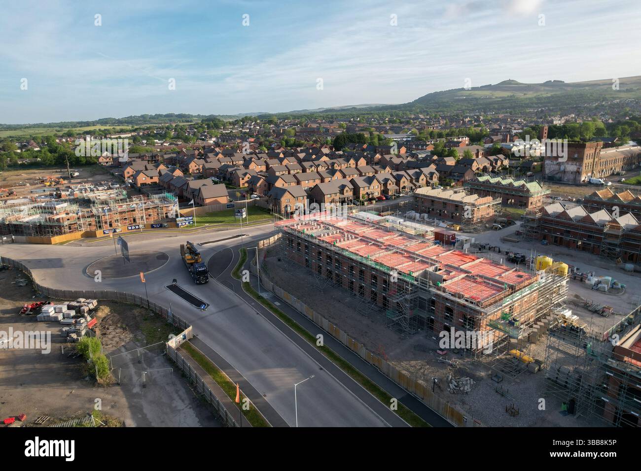 New Build Homes in England 2025 – Aerial View of UK Housing Development ...