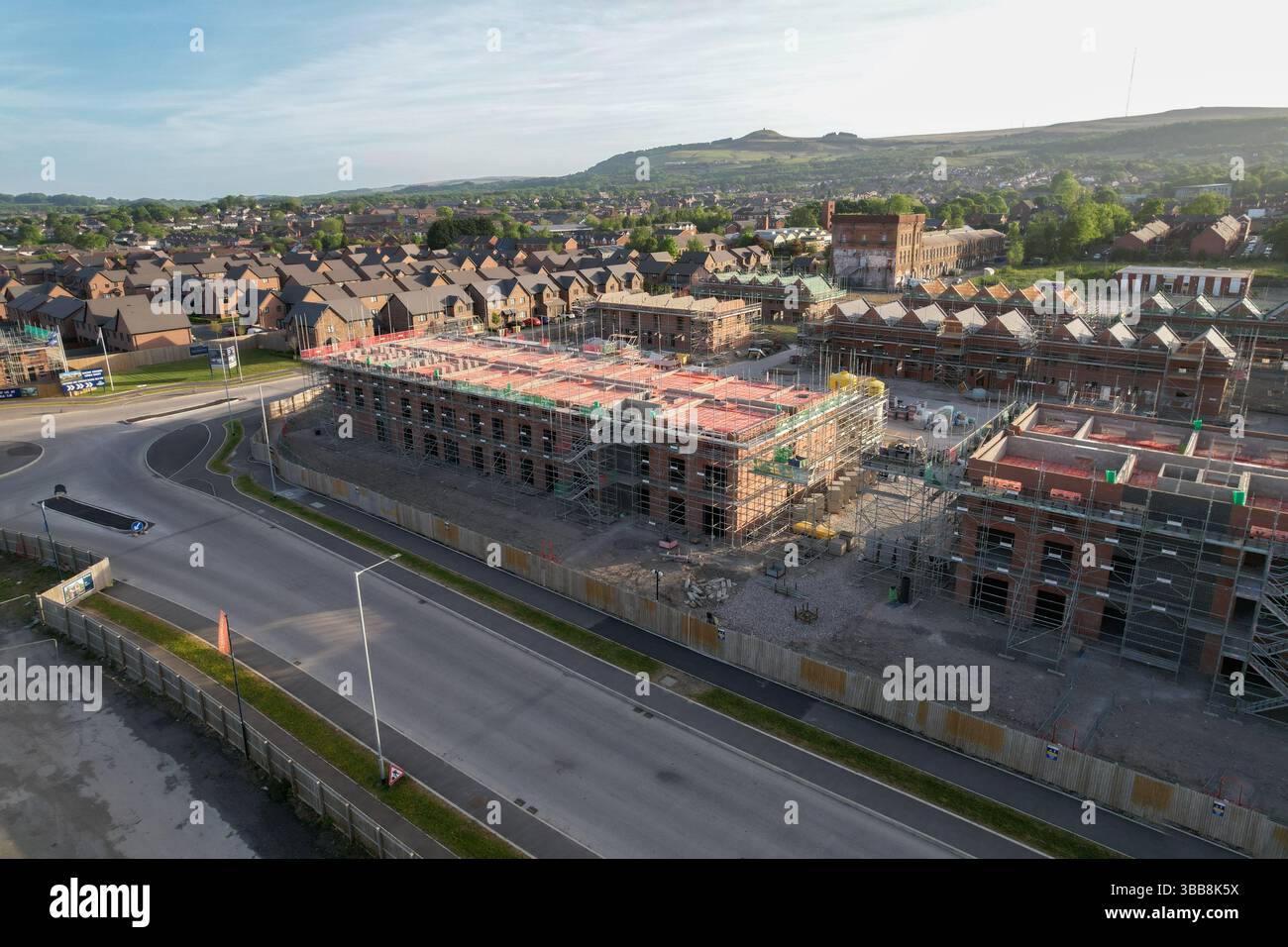 New Build Homes in England 2025 – Aerial View of UK Housing Development ...