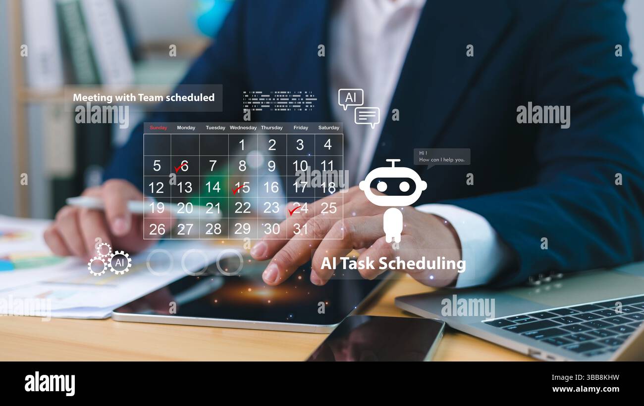 AI task scheduling timeline, AI-enhanced tools empower teams manage ...