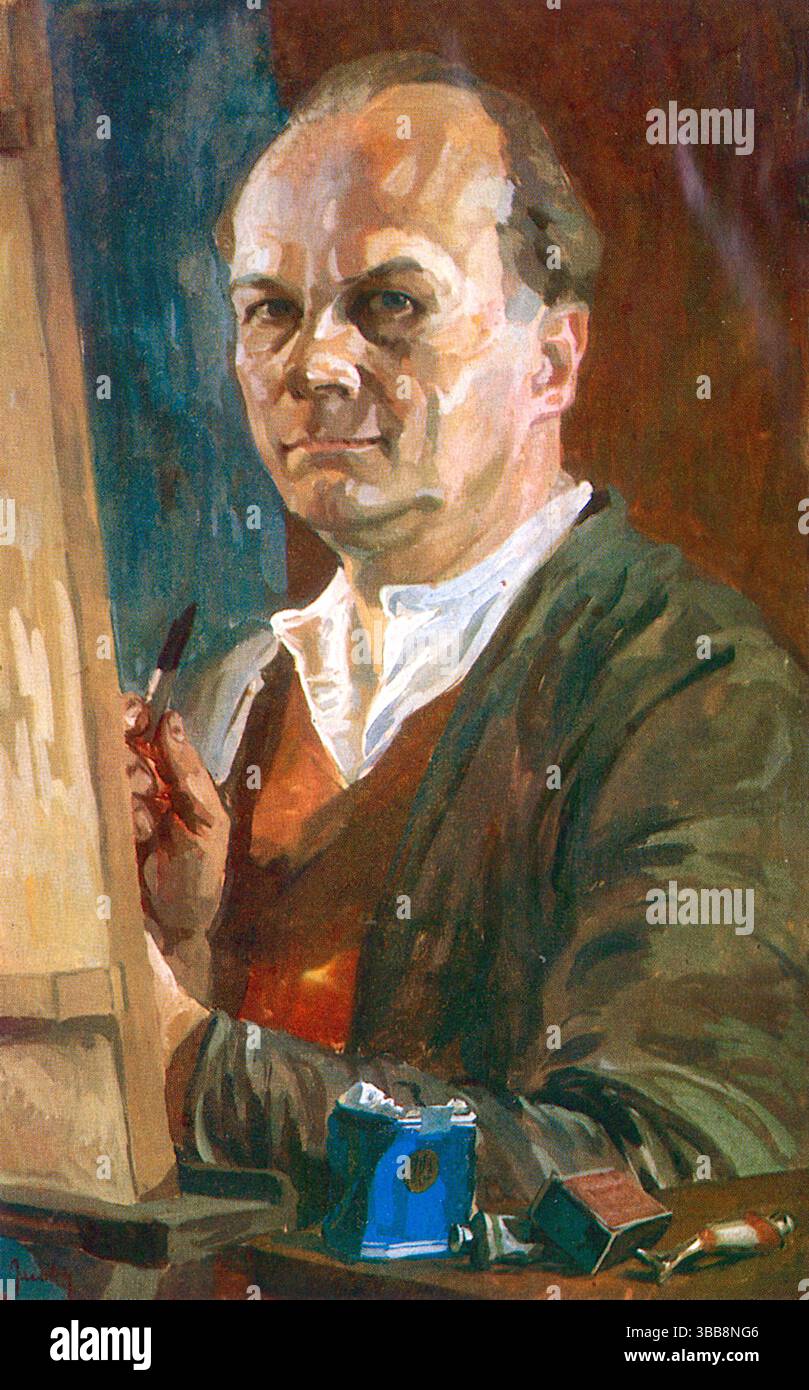 Jean Jacoby - Self Portrait - 1935 Stock Photo - Alamy