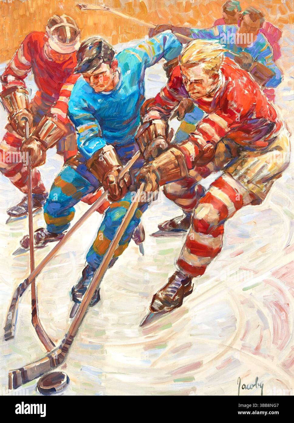 Jean Jacoby - Hockey Stock Photo - Alamy