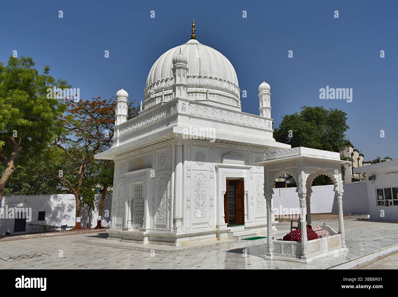 Horizontal perspective of Mazar Maulaya Adam Saheb, a significant ...