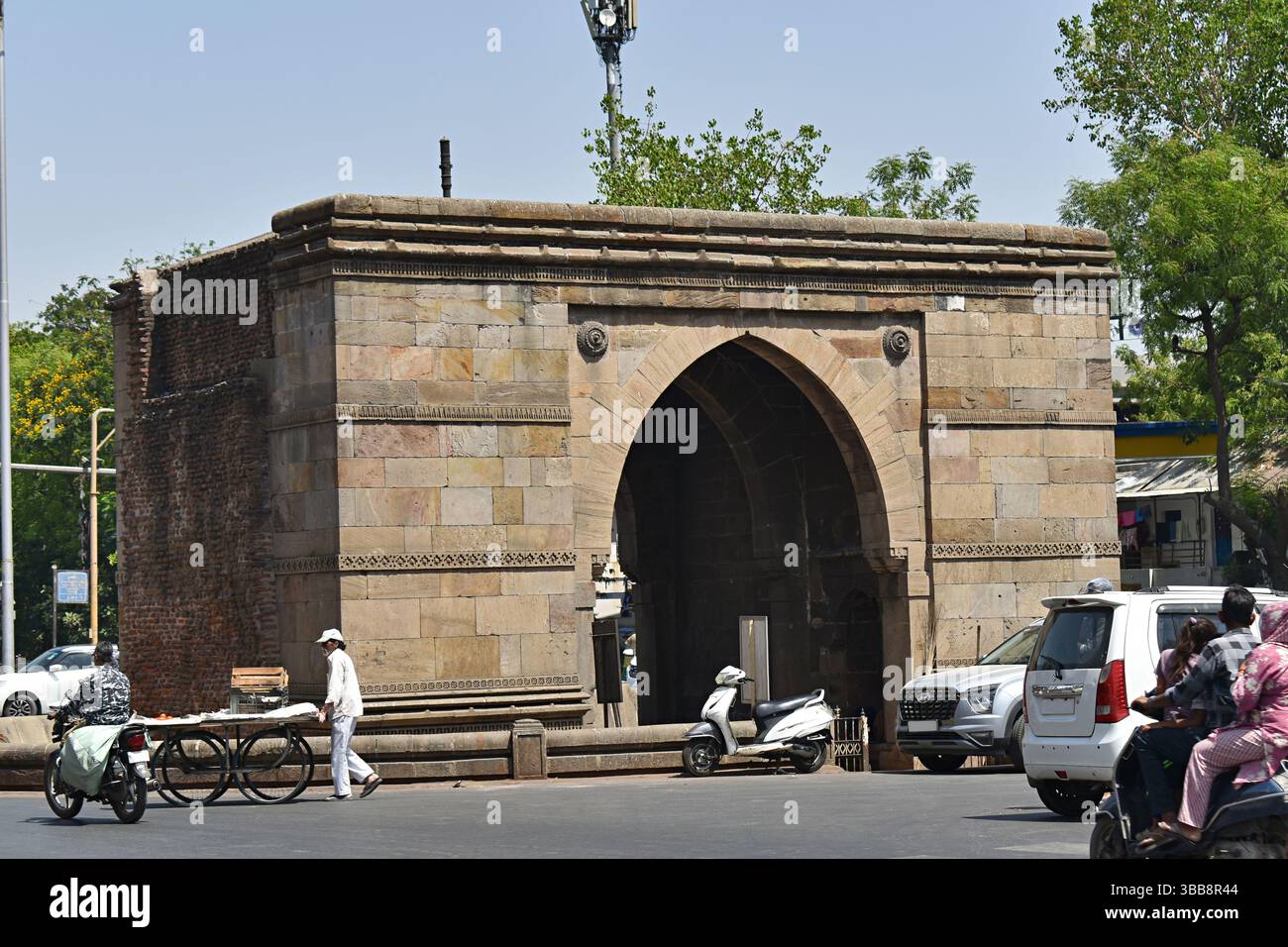 Astodia Darwaja, a historic gate from the 15th century, built during ...