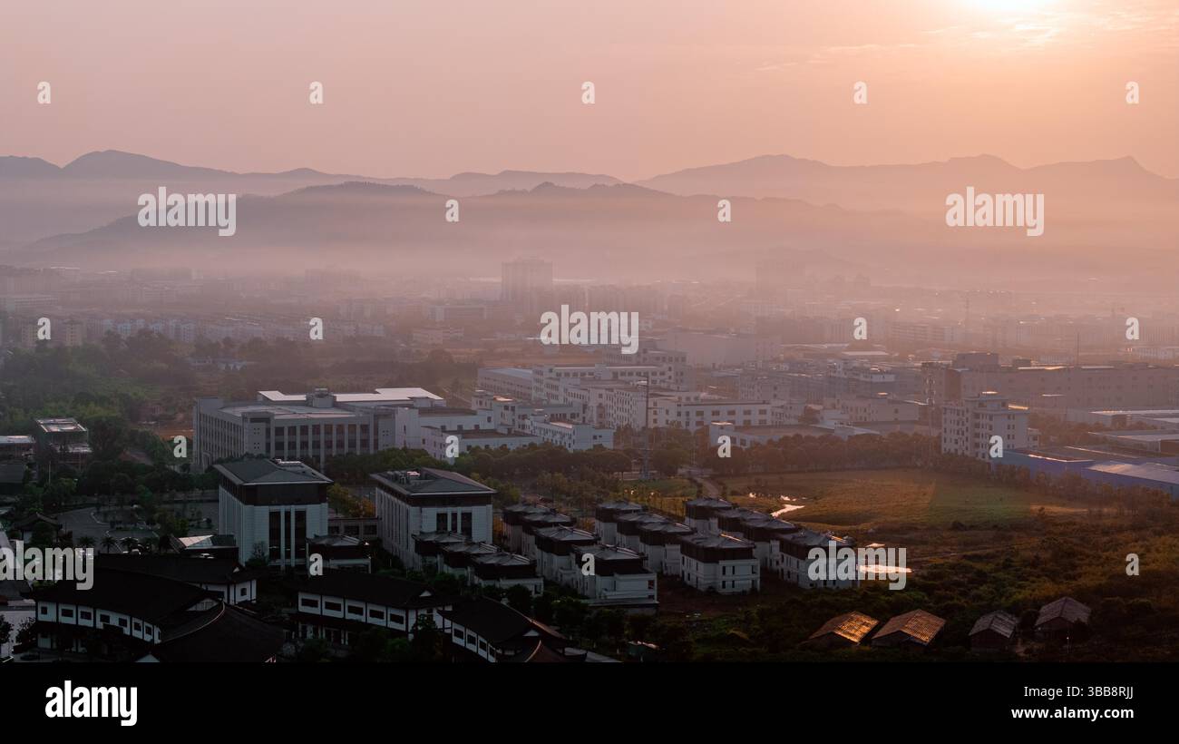 Aerial photo shows tung flowers in full bloom in Ji'an City, east China ...