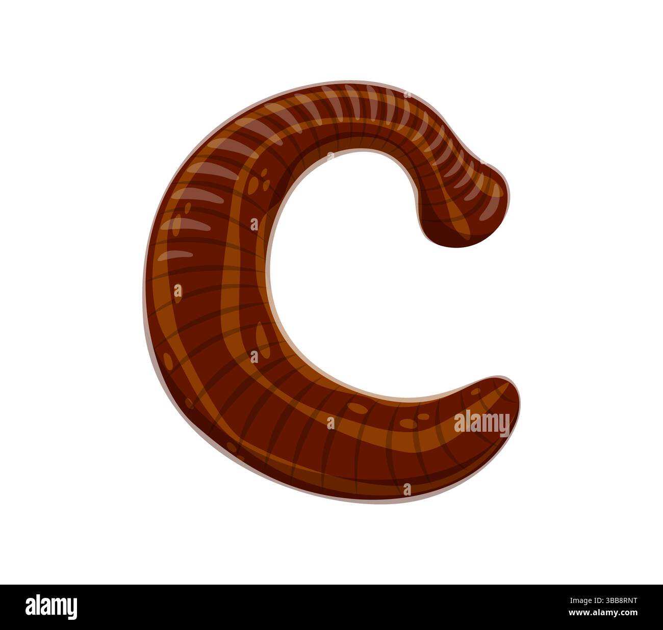 Medicine cartoon font leech letter C. Healthcare cartoon English ...