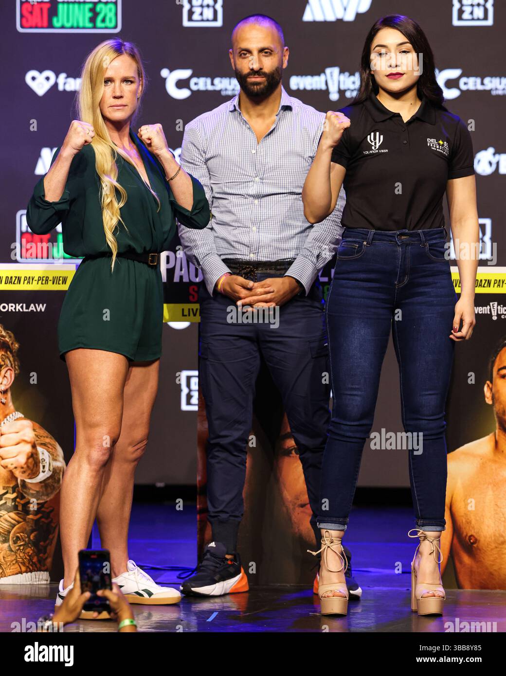 HOLLYWOOD, LOS ANGELES, CALIFORNIA, USA - MAY 14: Holly Holm, Nakisa ...