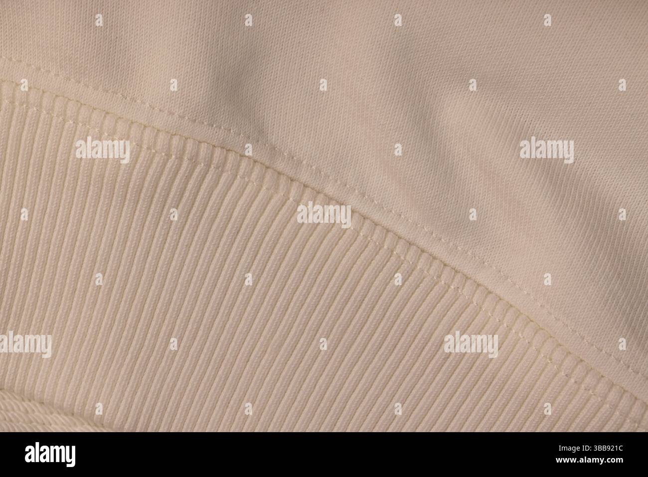 a piece of clothing sewn from different parts, seams on material Stock ...