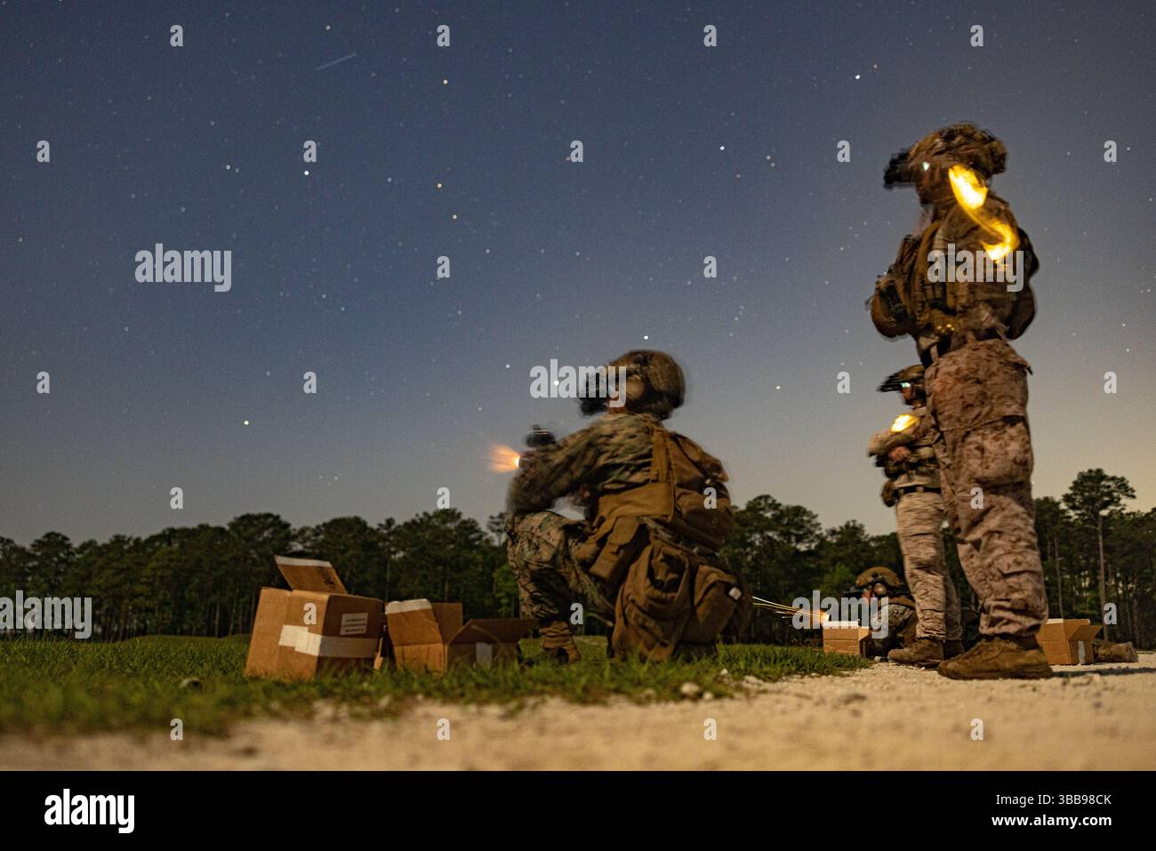 A U.S. Marine with 2d Battalion, 6th Marine Regiment, 2d Marine ...