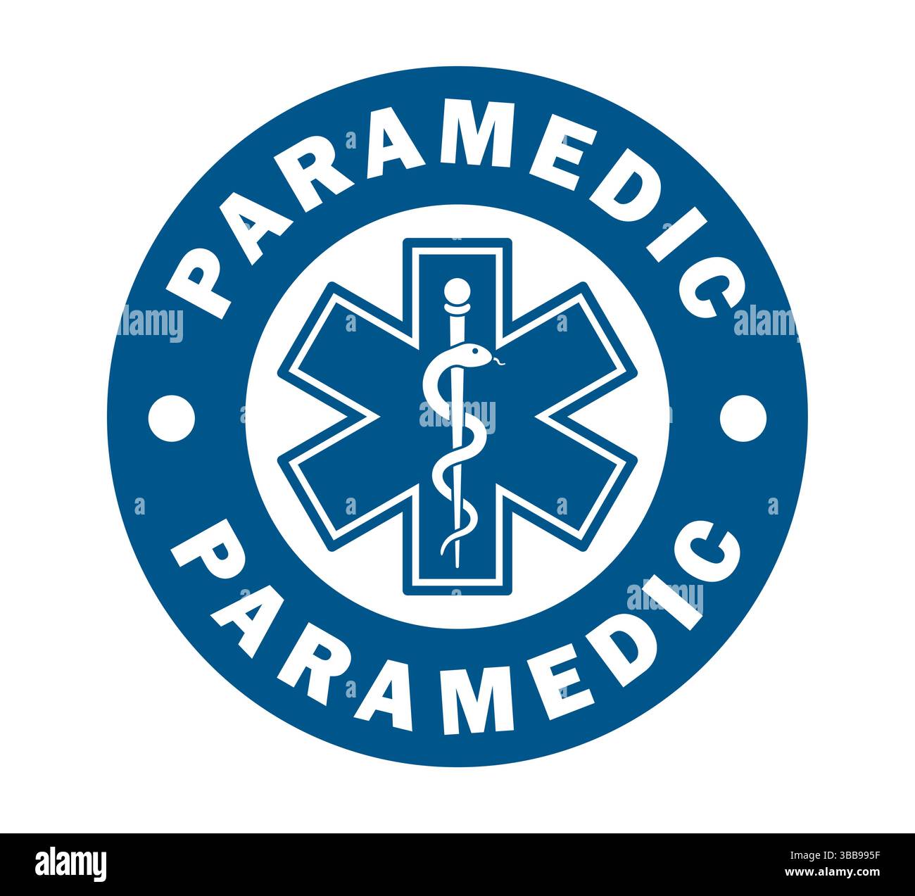 Symbol of the cross with the caduceus icon. Emt Paramedic, EMT Star of ...