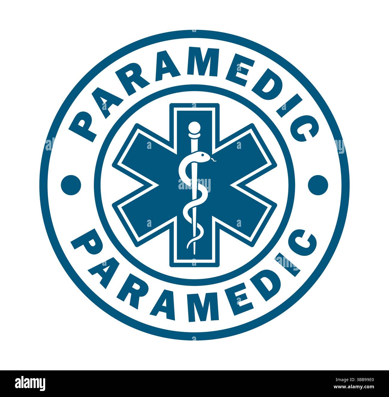 Symbol of the cross with the caduceus icon. Emt Paramedic, EMT Star of ...