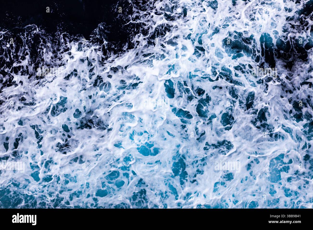 Water surface background. Aerial view of classy foamy water. Can be used in covers, packaging ...