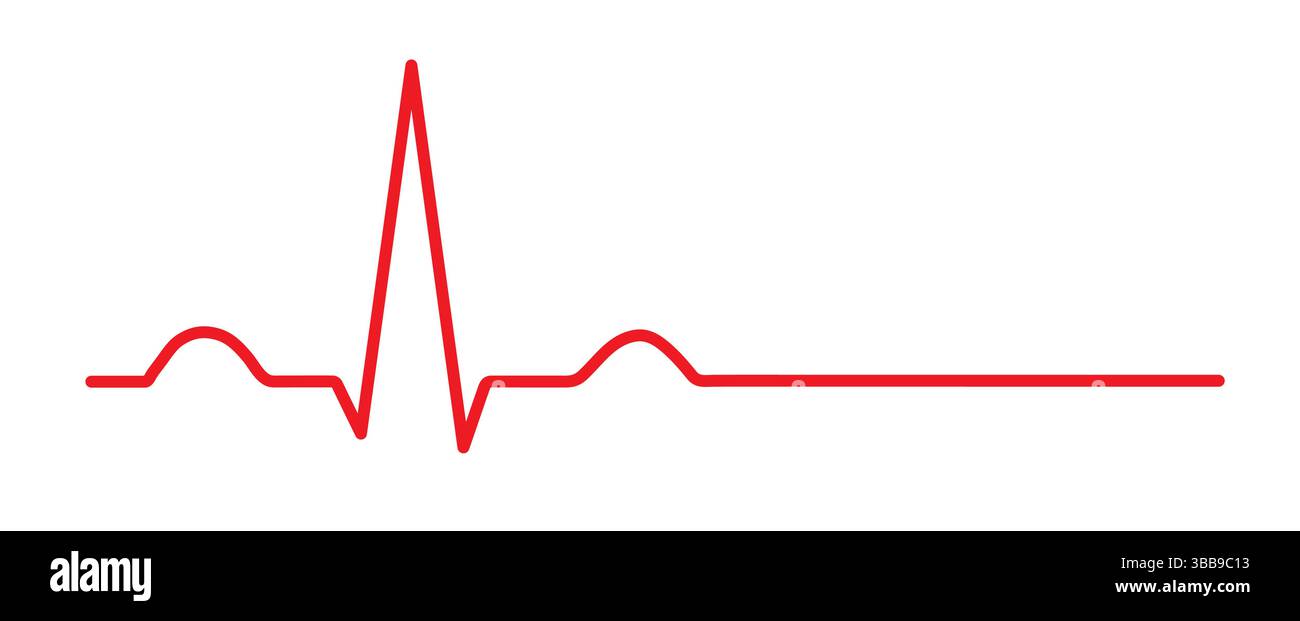 Ecg heart beat line. heart beat line. Vector illustration icon Stock ...