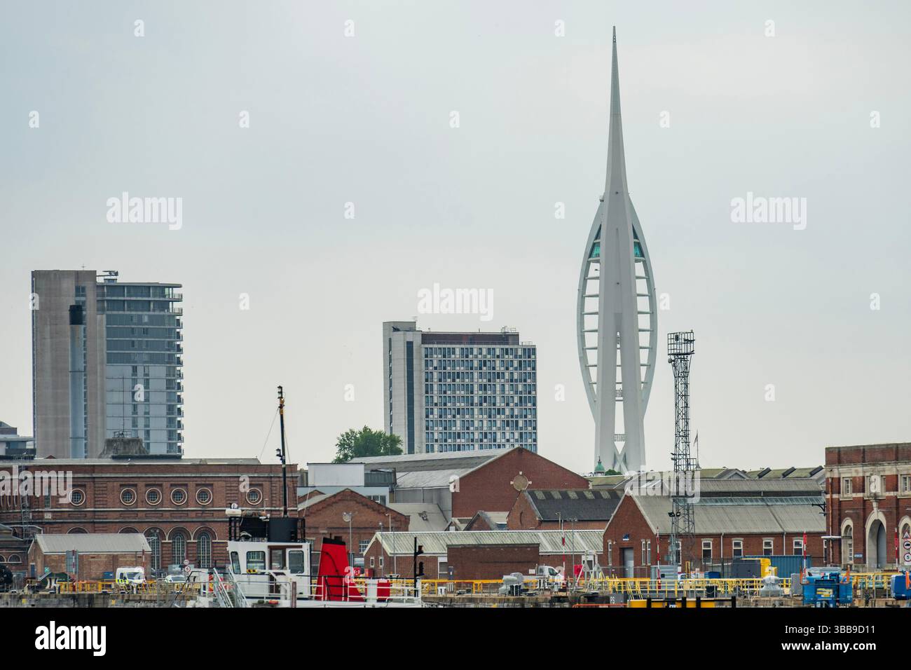 Spinnaker Tower was built as part of the centrepiece of the Renaissance ...