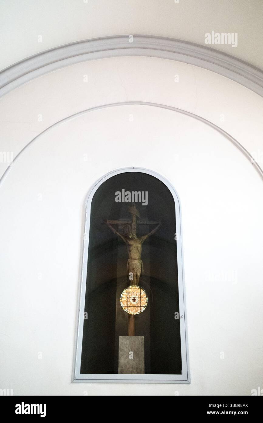 The Devot-Christ chapel home to a wooden statue of Jesus Christ in the ...