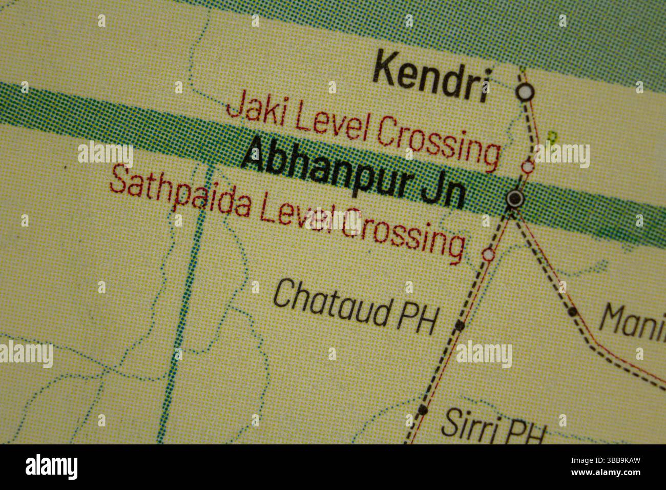 Abhanpur Jn - India Railways junction schematic transport map train ...