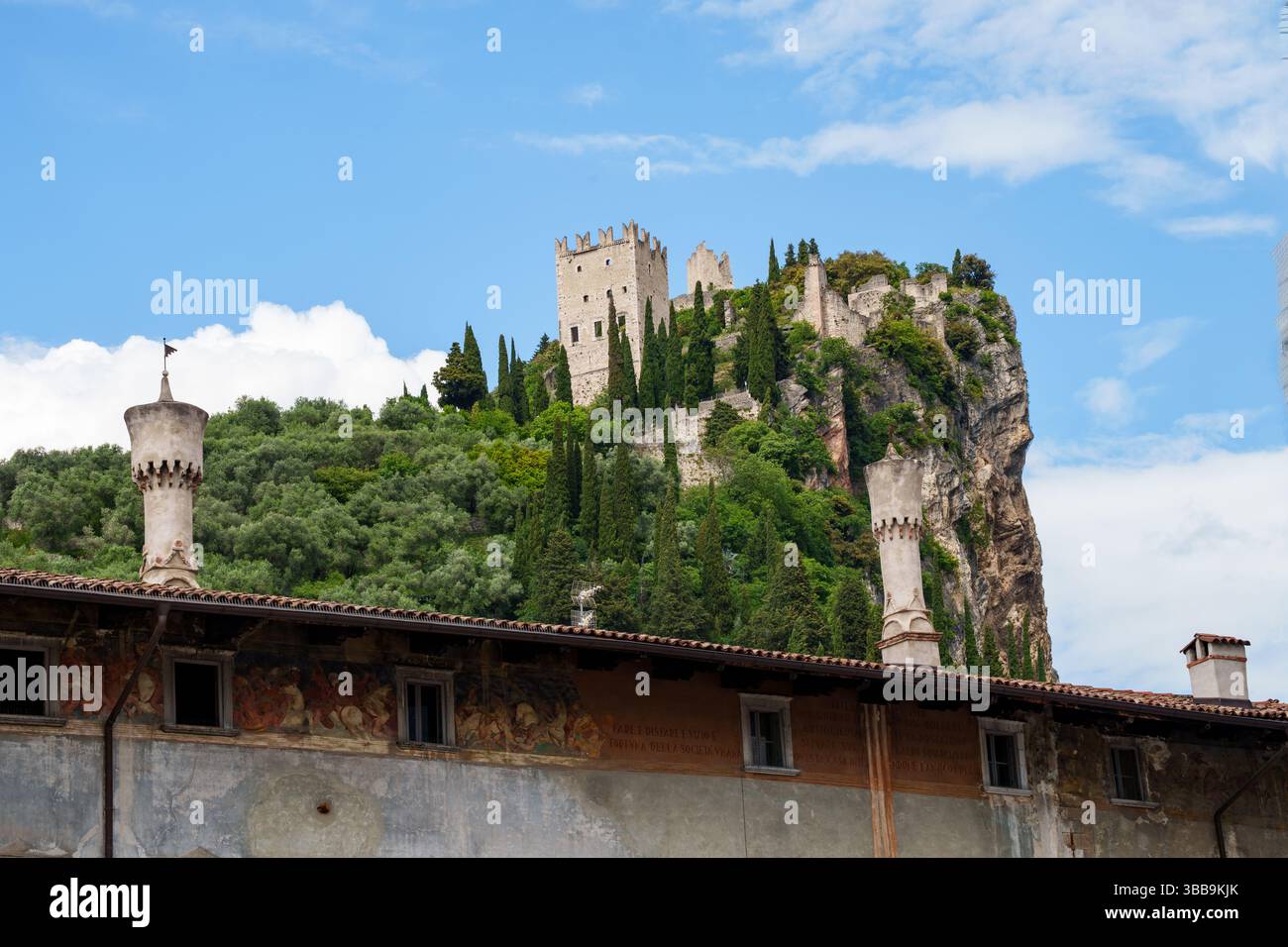 Arco Castle (Italian: Castello Di Arco, German: Schloss Arch), A Ruined ...