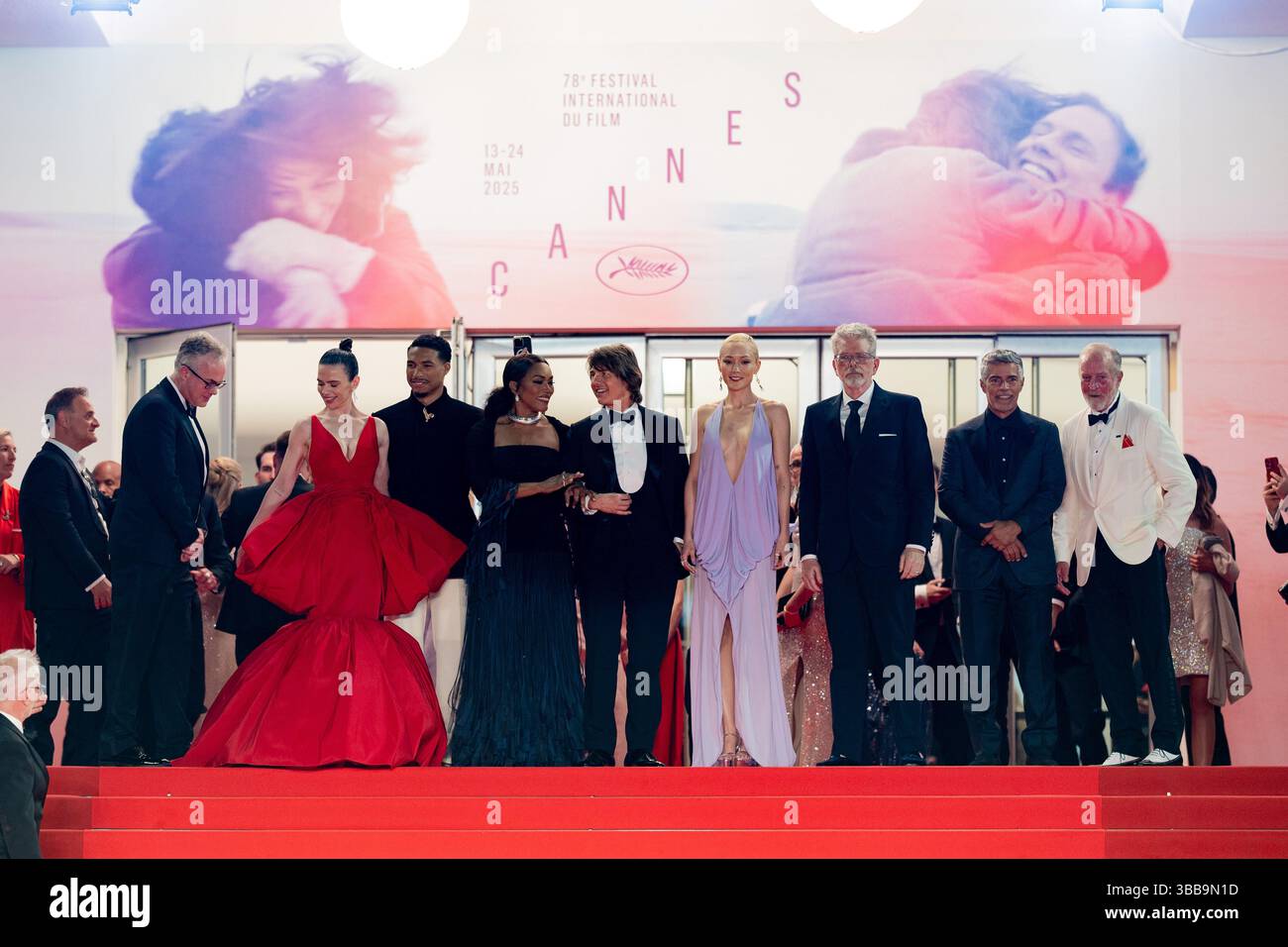 CANNES, FRANCE - MAY 14: (L-R) Eddie Hamilton, Hayley Atwell, Greg ...