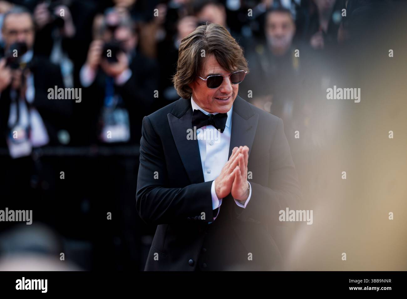 CANNES, FRANCE - MAY 14: (L-R) Eddie Hamilton, Hayley Atwell, Greg ...