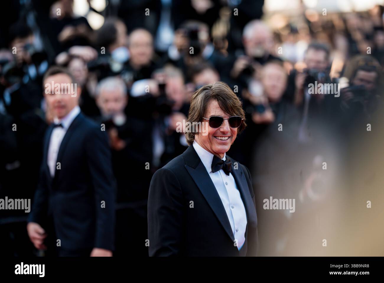 CANNES, FRANCE - MAY 14: (L-R) Eddie Hamilton, Hayley Atwell, Greg ...