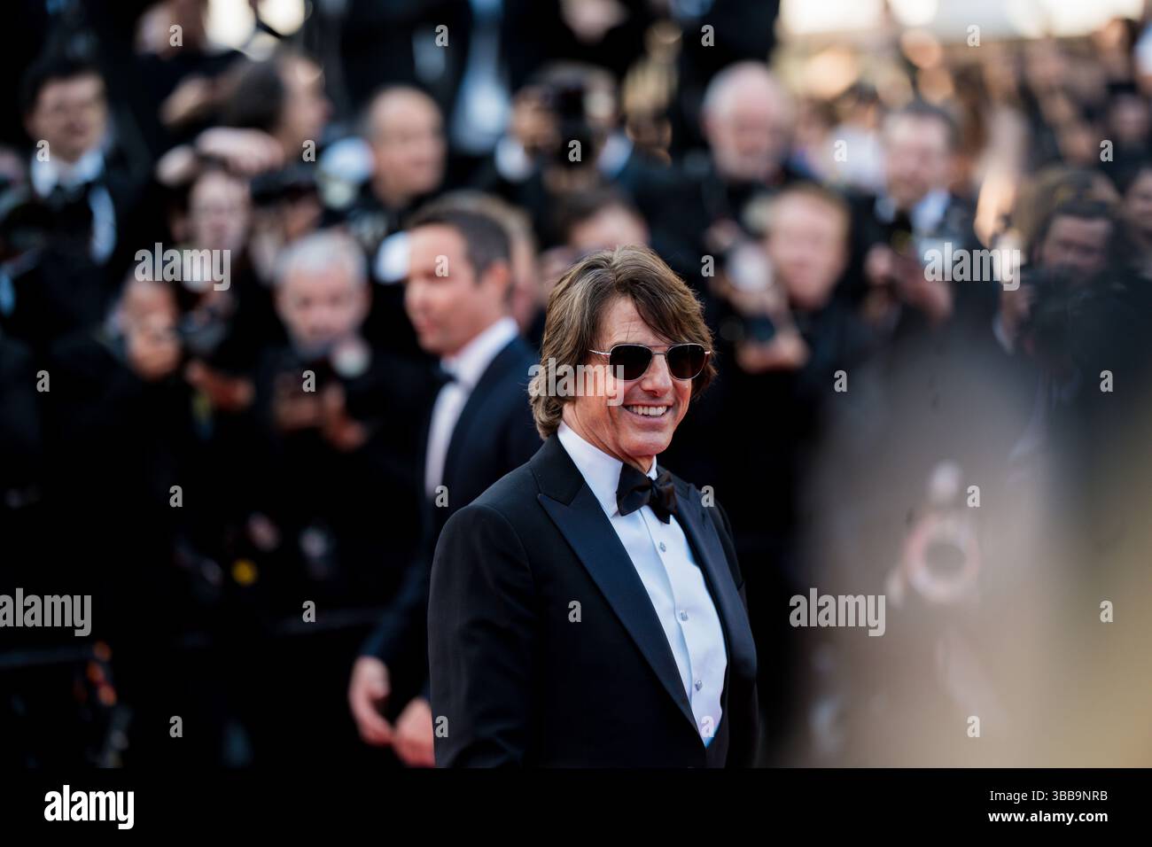 CANNES, FRANCE - MAY 14: (L-R) Eddie Hamilton, Hayley Atwell, Greg ...