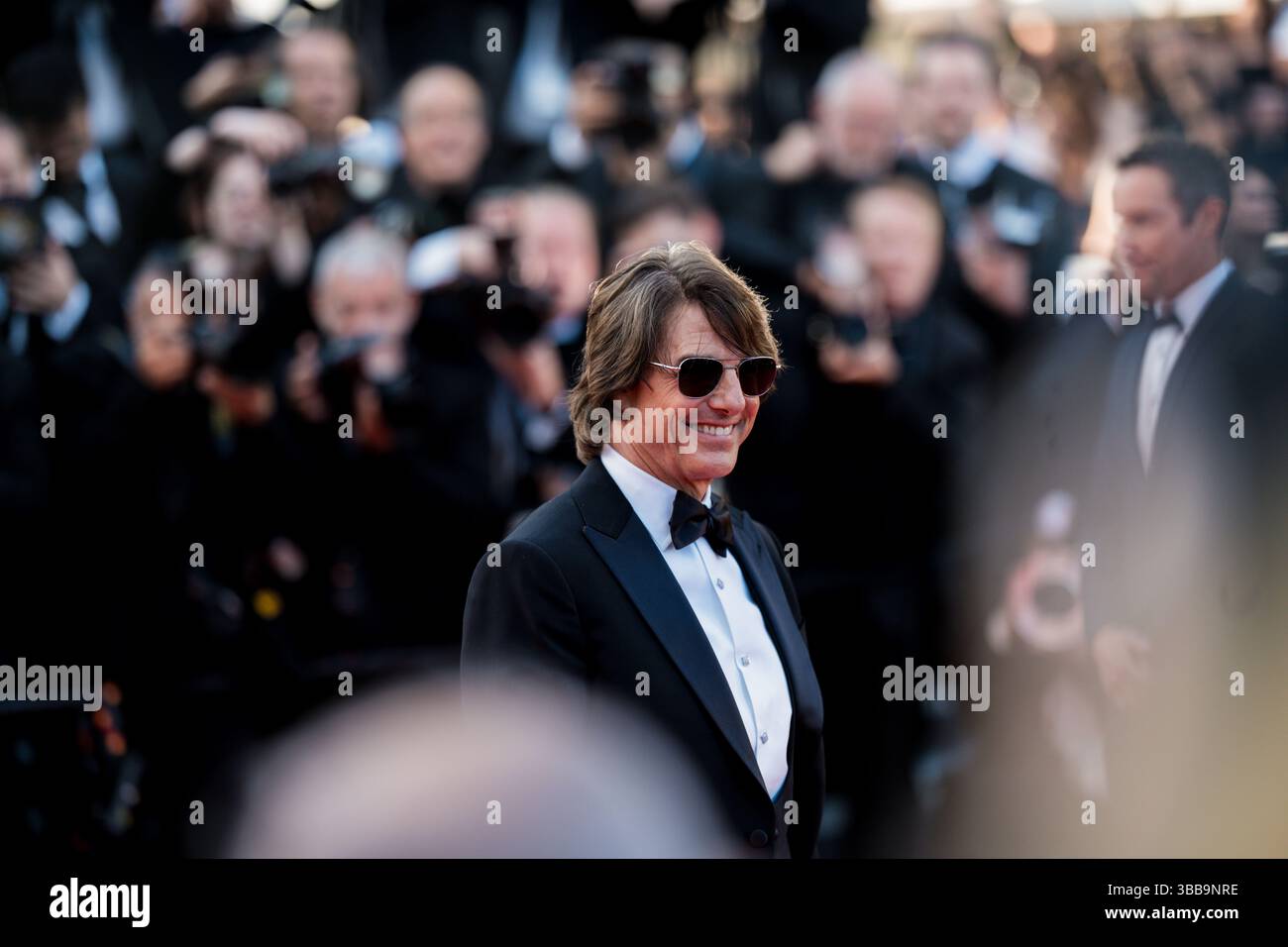 CANNES, FRANCE - MAY 14: (L-R) Eddie Hamilton, Hayley Atwell, Greg ...