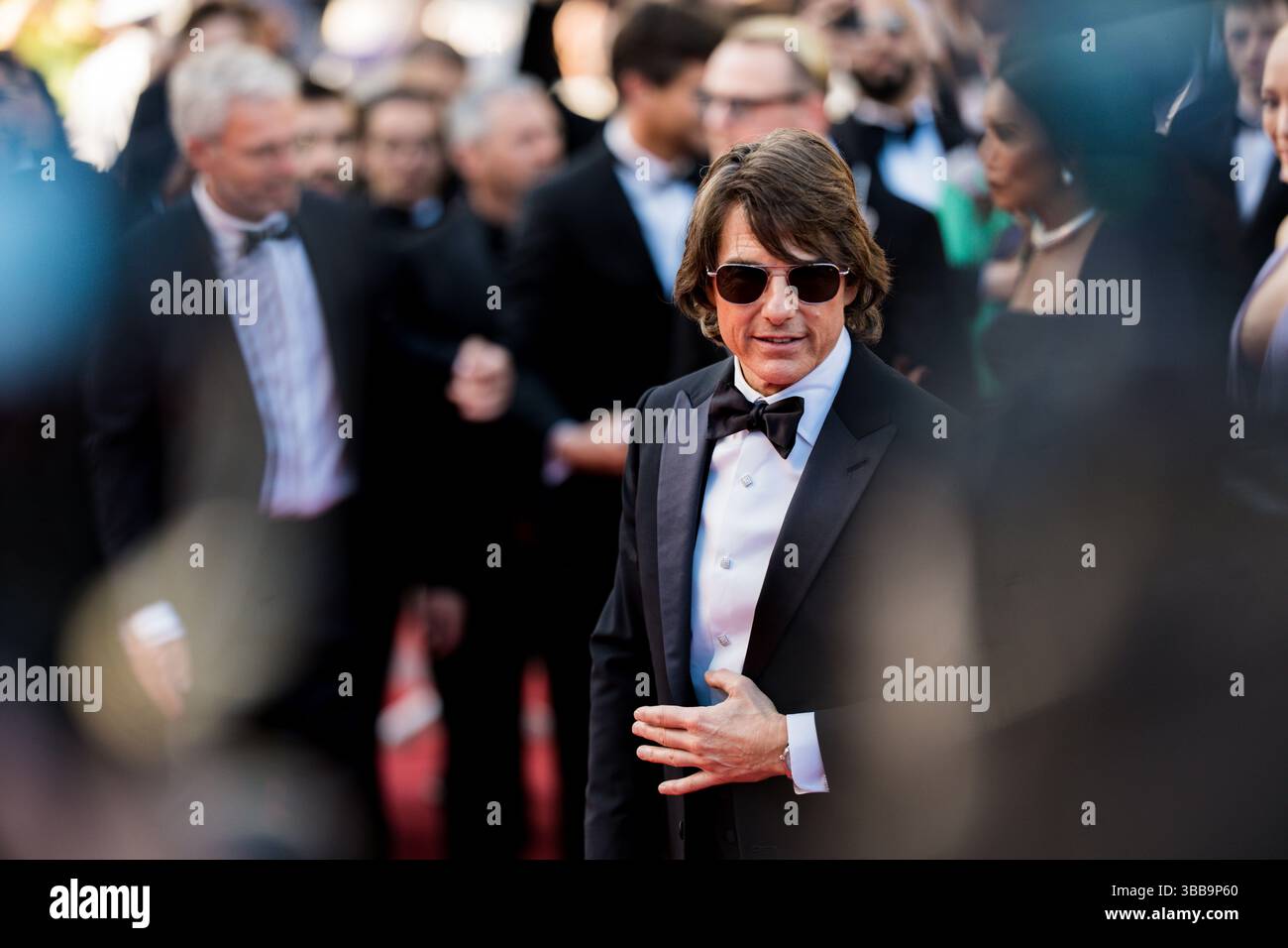 CANNES, FRANCE - MAY 14: (L-R) Eddie Hamilton, Hayley Atwell, Greg ...