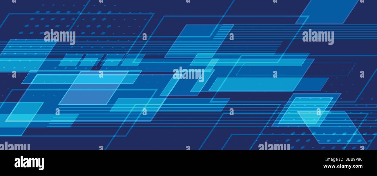 Technology data an network connection visual business background Stock ...