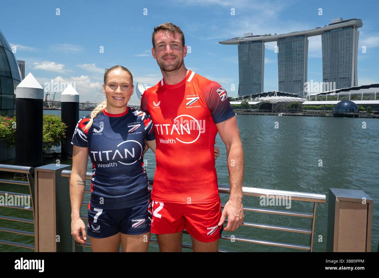 SINGAPORE, SINGAPORE, APRIL 2nd 2025.Great Britains Men and Womens ...