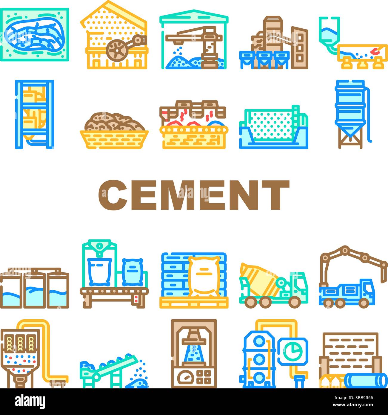 Limestone kiln production hi-res stock photography and images - Alamy