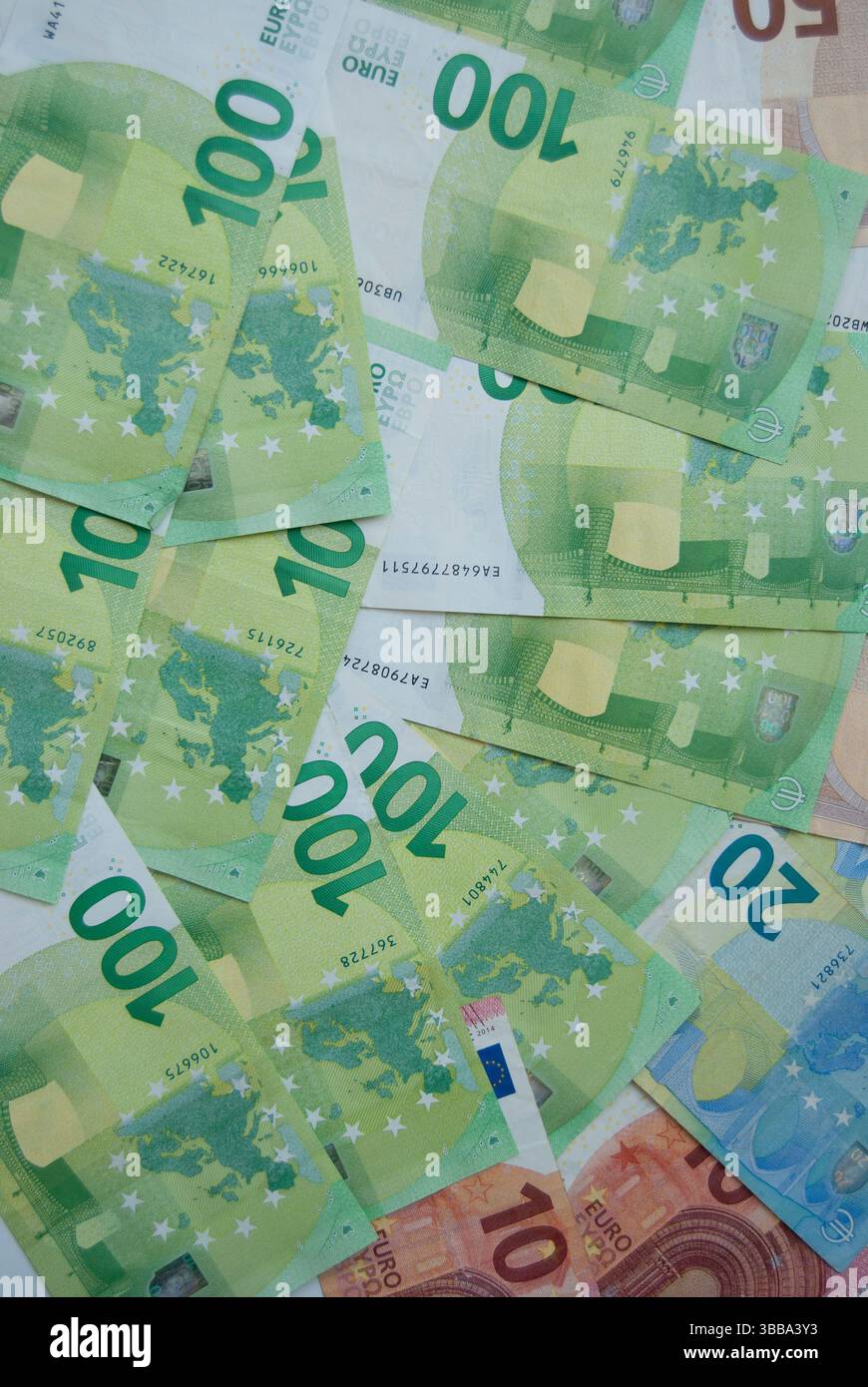 euro banknotes background. Money background Stock Photo - Alamy
