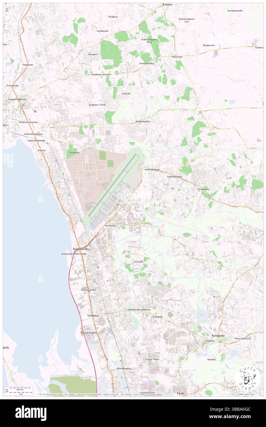 Katunayake Grid Substation, Gampaha District, LK, Sri Lanka, Western, N ...