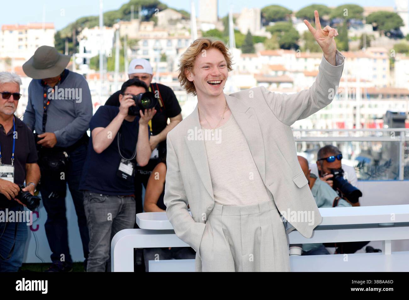 Filip Schnack beim Photocall zum Kinofilm Sound of Falling / In die ...