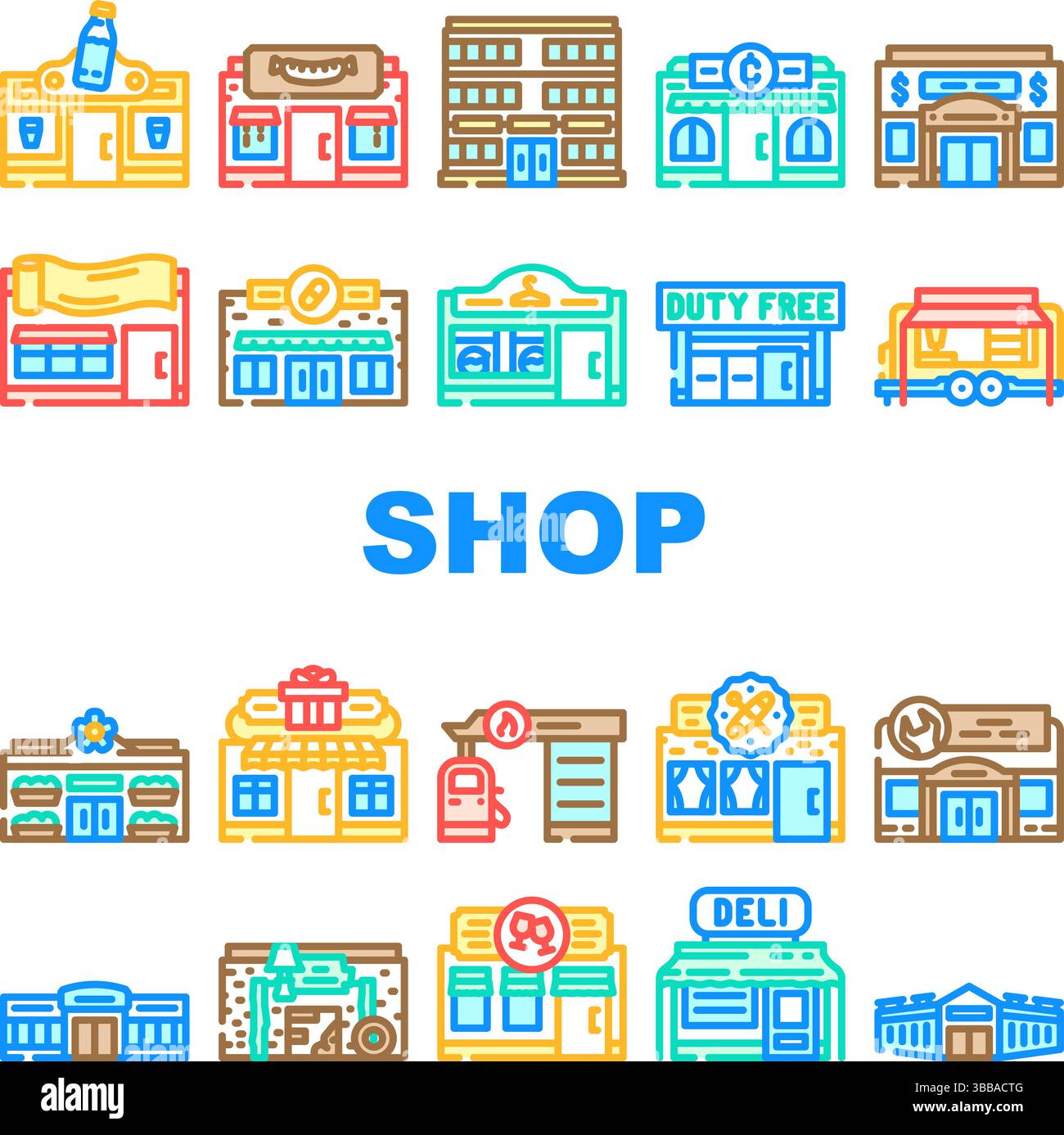 Retail plaza sign Cut Out Stock Images & Pictures - Alamy