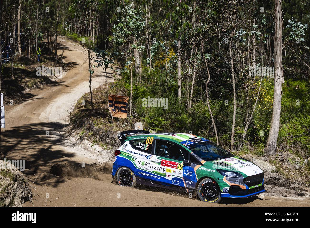 88 Eamonn KELLY, Conor MOHAN, Ford Fiesta Rally3, action during the ...