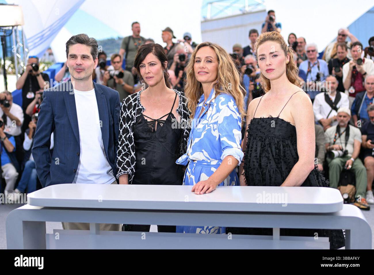Cannes, France. 15th May, 2025. Yann Gozlan, Anna Mouglalis, Cecile de ...