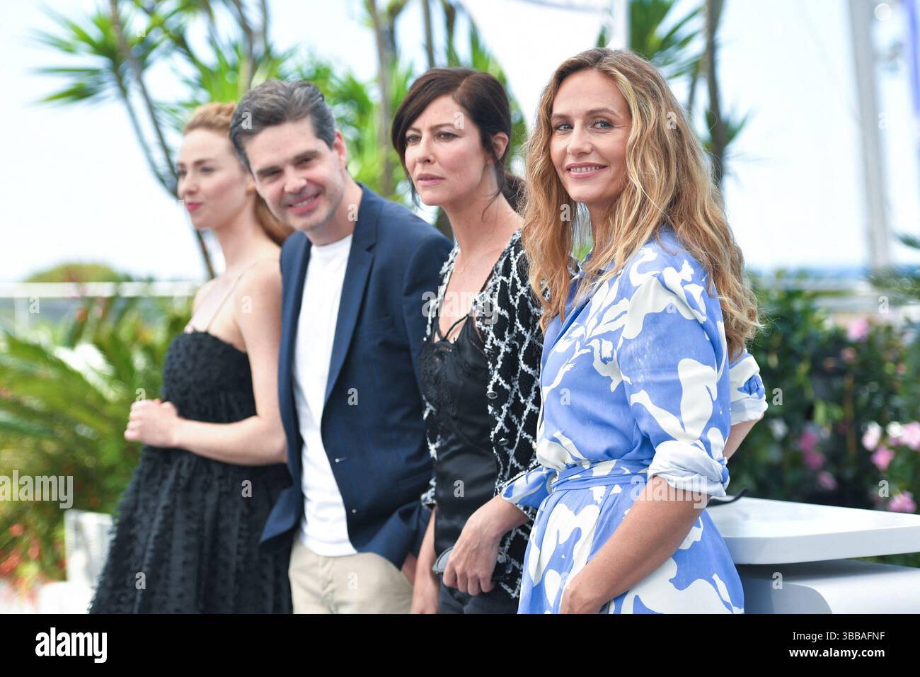 Cannes, France. 15th May, 2025. Freya Mavor, Yann Gozlan, Anna ...