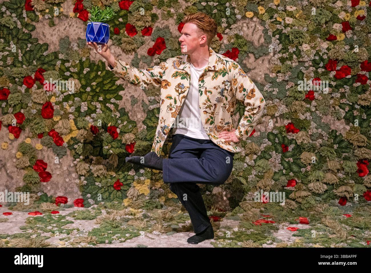 Designer Andrew Flynn, co-founder of Potr, with one of his flat-pack ...