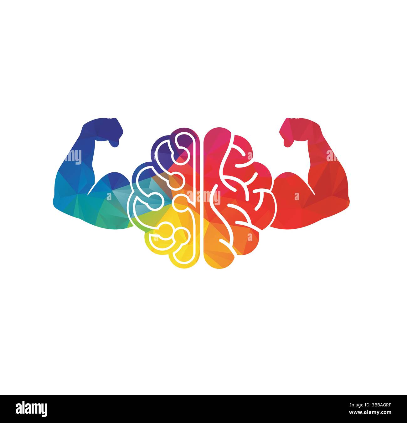 Brain, intellect power logo design Stock Vector Image & Art - Alamy