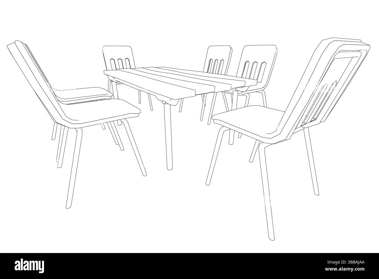 Large rectangular room Stock Vector Images - Alamy