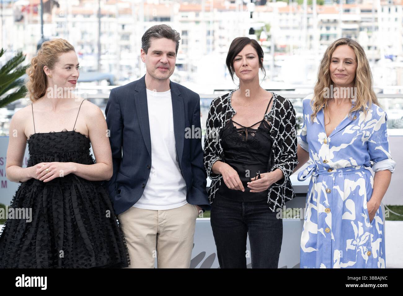 Cannes, France. 15th May, 2025. Freya Mavor, Yann Gozlan, Anna ...