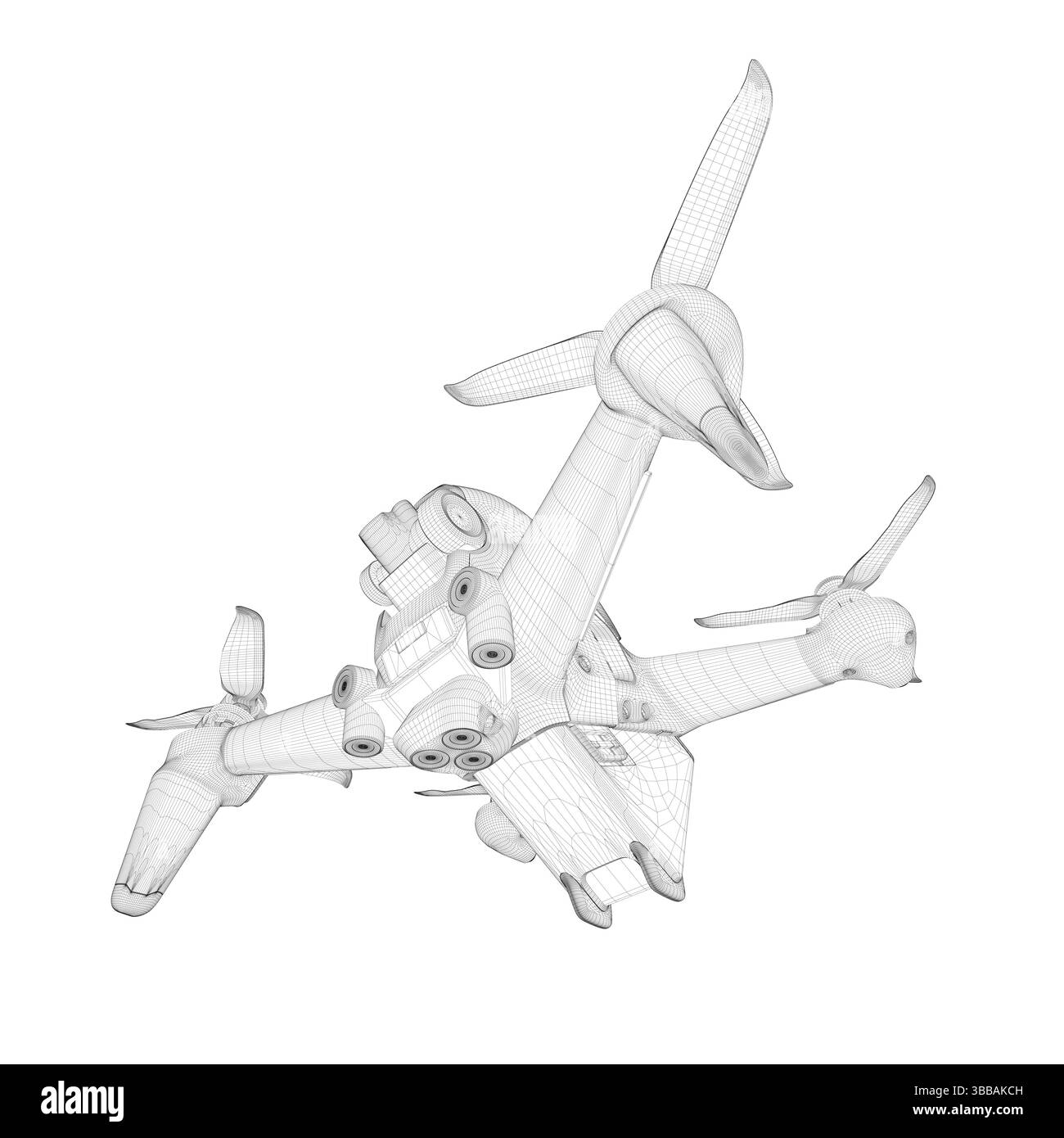 Dramatic drone Stock Vector Images - Alamy