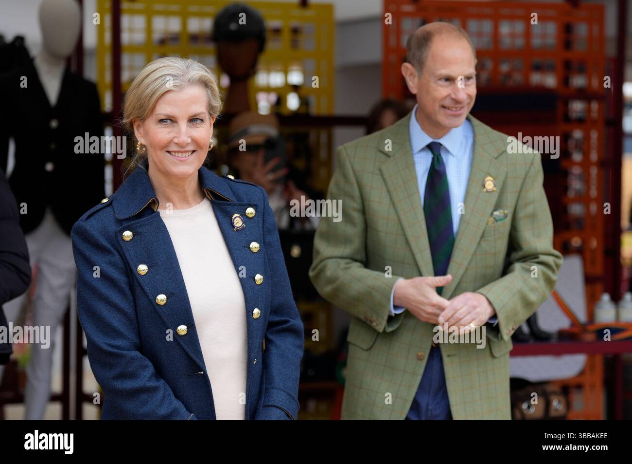 The Duke and Duchess of Edinburgh attend the Royal Windsor Horse Show ...