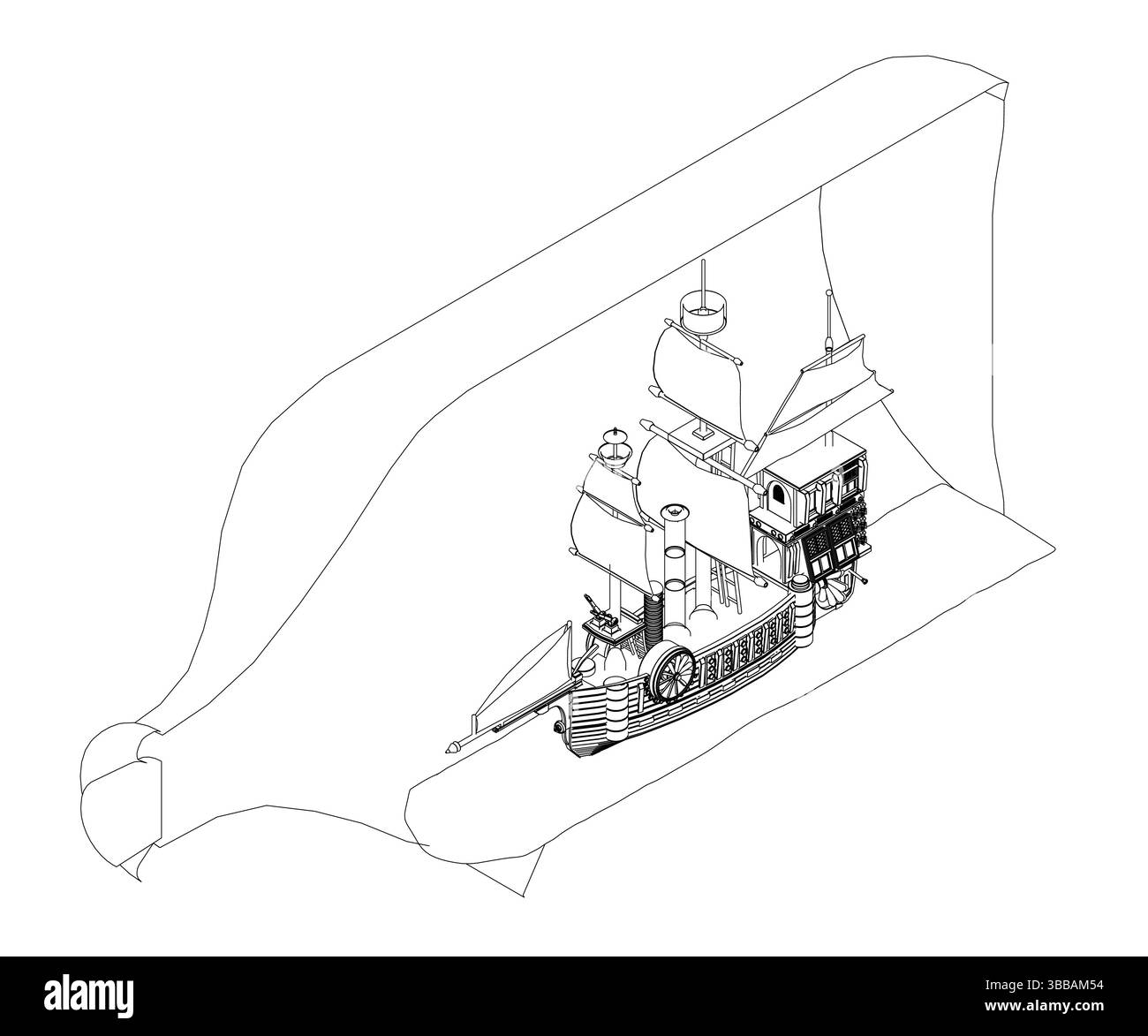 Sea bottle icon travel Cut Out Stock Images & Pictures - Alamy