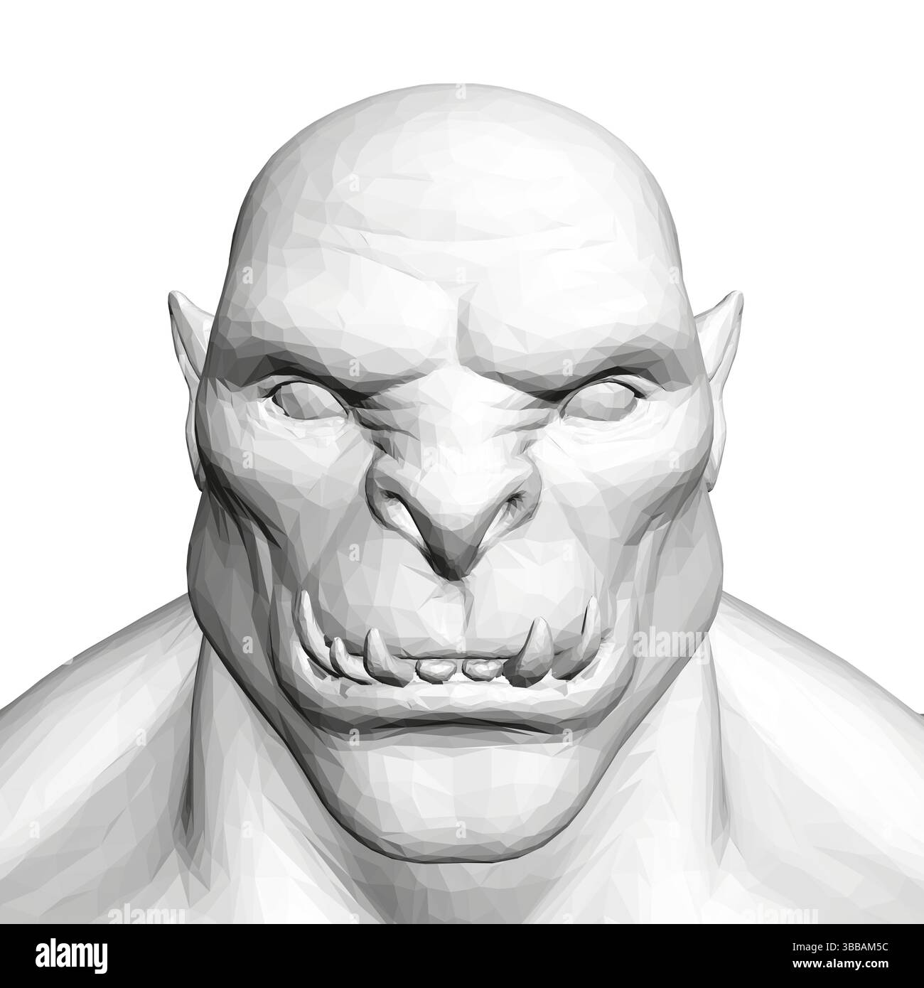 Orc face hi-res stock photography and images - Alamy