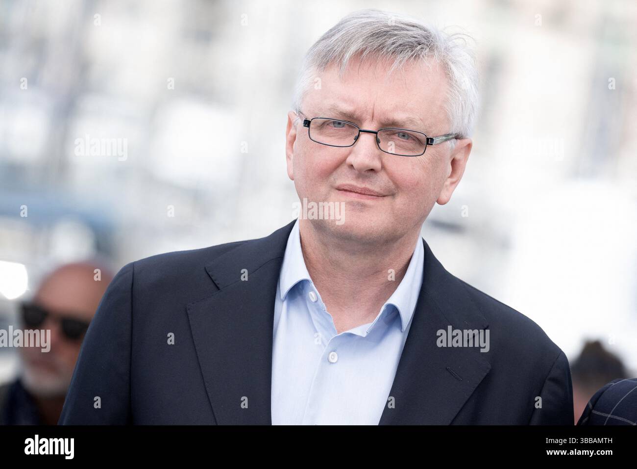 Cannes, France. 15th May, 2025. Sergei Loznitsa poses during the Two ...