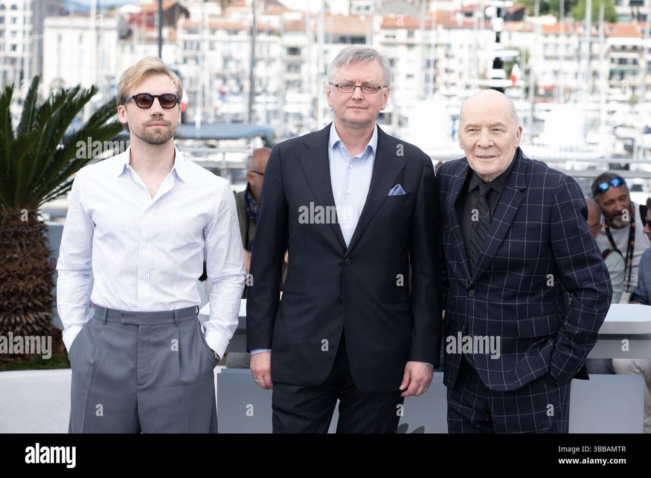 Cannes, France. 15th May, 2025. Aleksandr Kuznetsov, Sergei Loznitsa ...